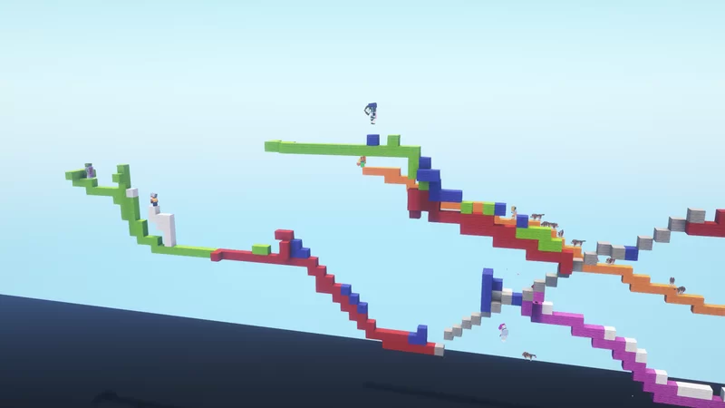 Bridge Blitz Minecraft Map