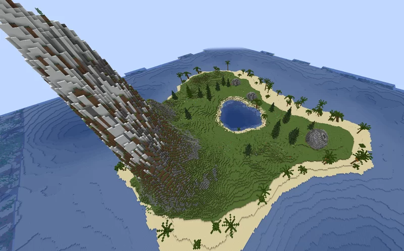Small Island Minecraft Map