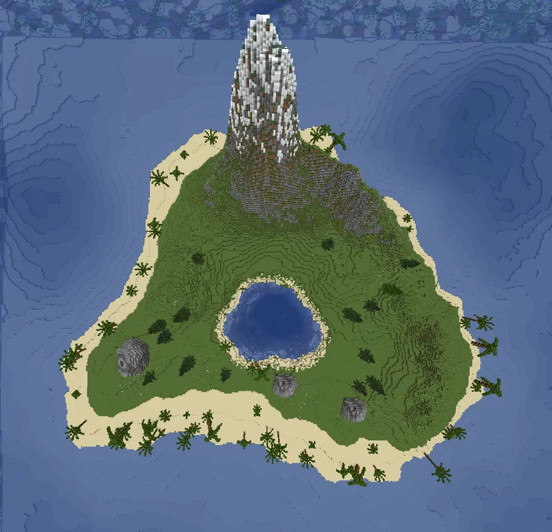 Small Island Minecraft Map