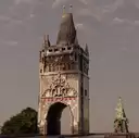 (free download) Prague - Charles bridge tower Minecraft Map