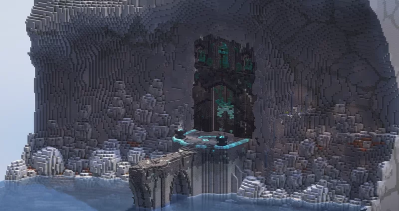 Water Ruined Temple Minecraft Map