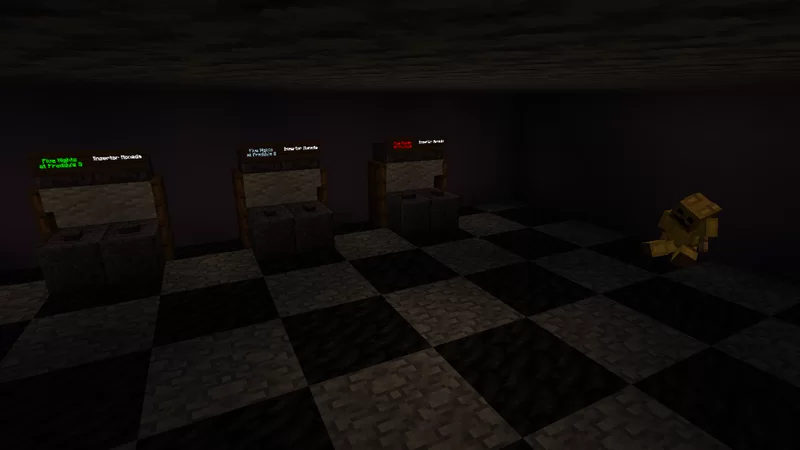 FNaF Maps Java Edition (WIP) Minecraft Map