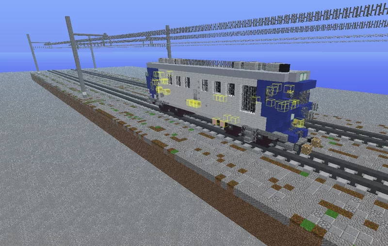 Diesel Locomotive class 62 Romanian by Andreireal92 Minecraft Map