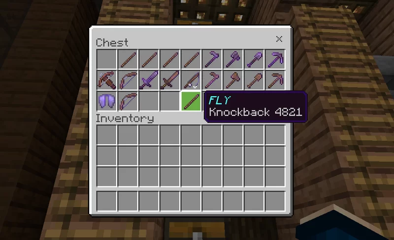 Op enchantment items .mcStructure Minecraft Map
