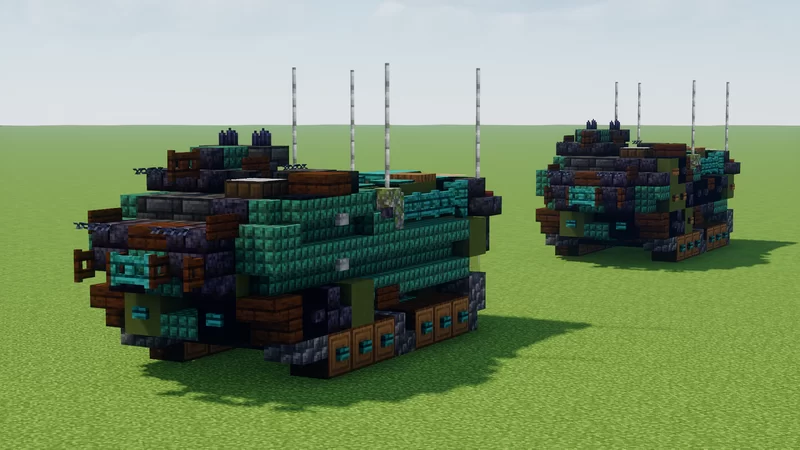 AAV-7 Assault Amphibious Vehicle Minecraft Map