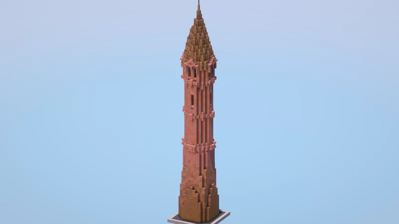 Granite Fantasy Tower Minecraft Map