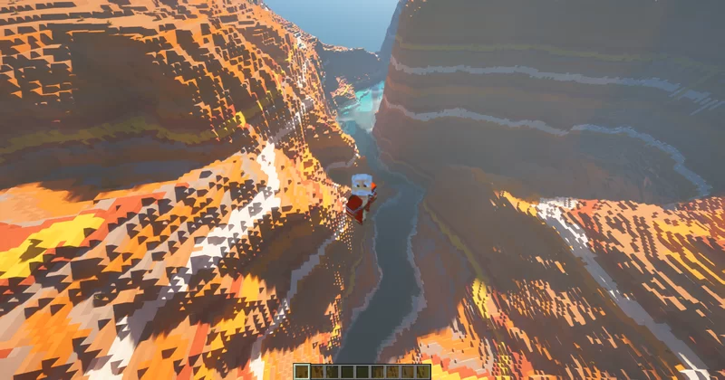 Canyon Landscape Minecraft Map