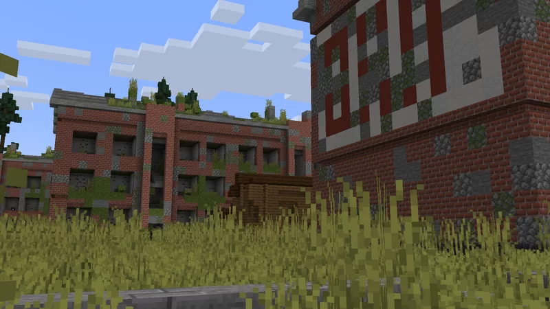 Abandoned soviet ghost town (part 2) Minecraft Map