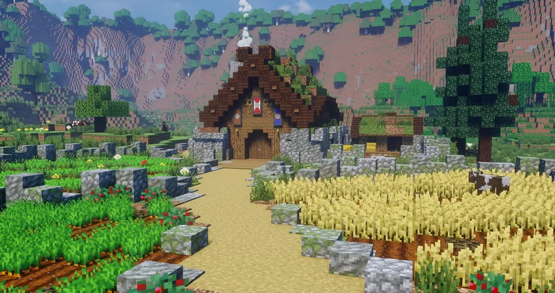 Viking Starter House Minecraft Map