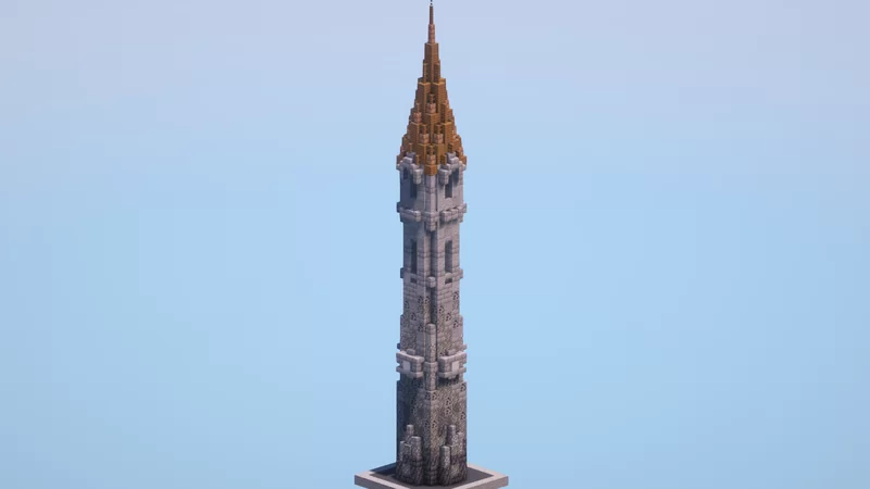 Stone Fantasy Tower Minecraft Map