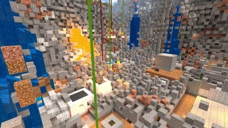 Holes & Blocks Minecraft Map
