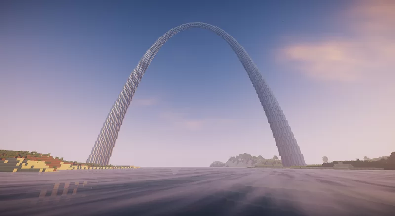 Gateway Arch Minecraft Map