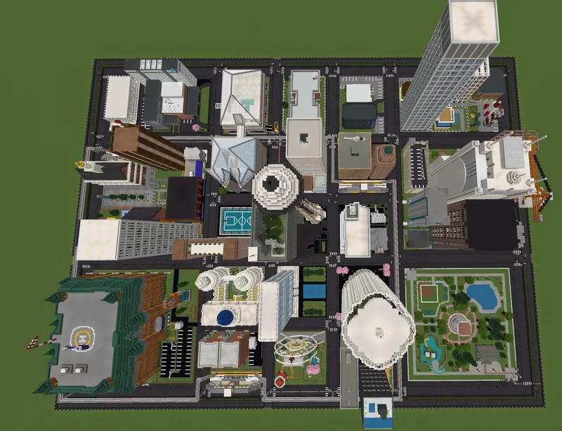 City Map Free Download - Perfect for Minigames, Bladerunner Stage 1 ...