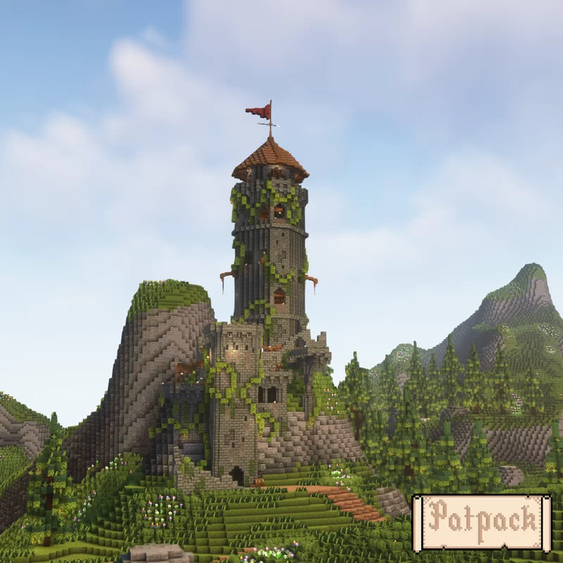Minecraft- Watch Tower Minecraft Map