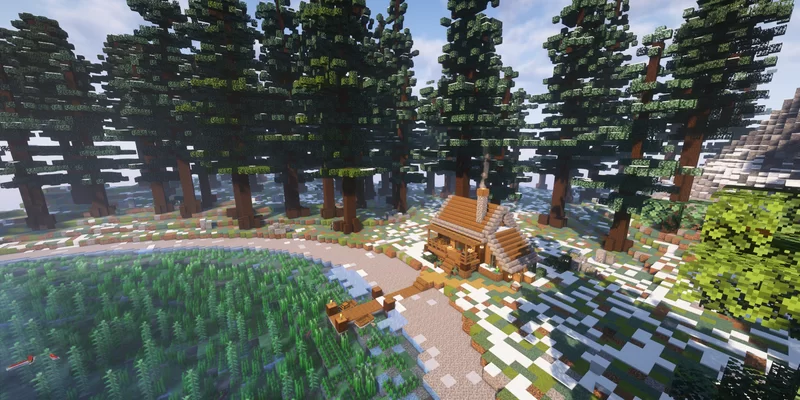 Mountain Range Minecraft Map