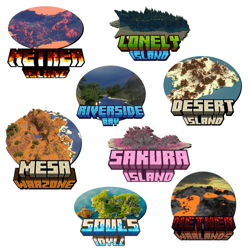 Minecraft Maps Mega Bundle Minecraft Map