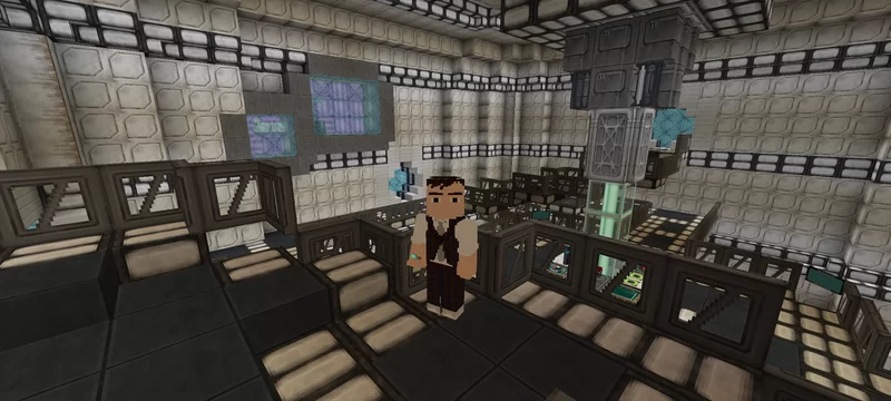 14th Doctor's TARDIS interior in Minecraft (Doctor who) Minecraft Map