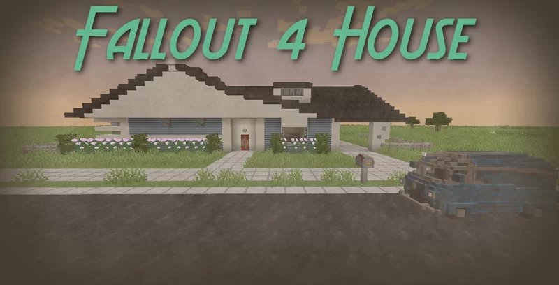 Fallout 4 Pre War House Minecraft Map