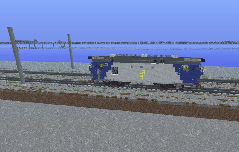 Diesel Locomotive class 63 Romanian by Andreireal92 Minecraft Map