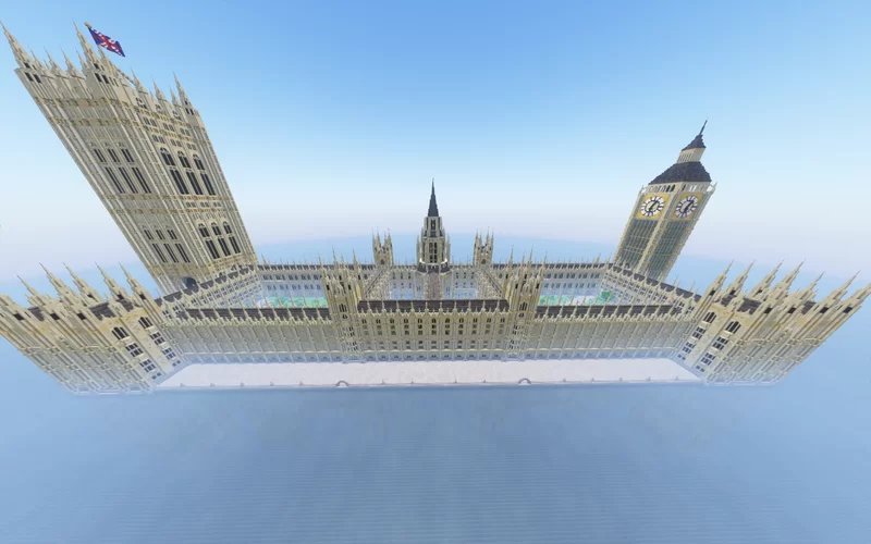 Palace of Westminster Minecraft Map