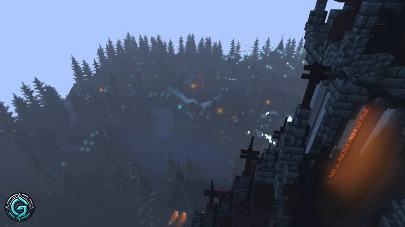 {Ghostia} Map Halloween 2024 Minecraft Map