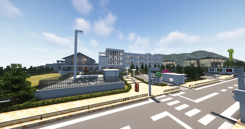 Yandere High School Minecraft Map