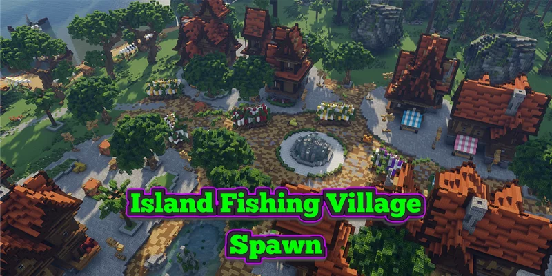 Island Fishing Village[Spawn] Minecraft Map