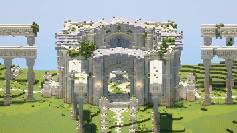 Overgrown Temple Ruins Minecraft Map