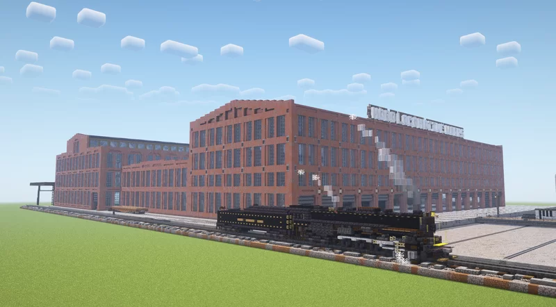 Railyard Project - Hobo Locomotive Works Minecraft Map