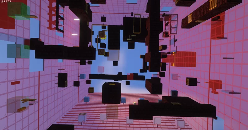 GLASS BOX - PARKOUR MAP Minecraft Map