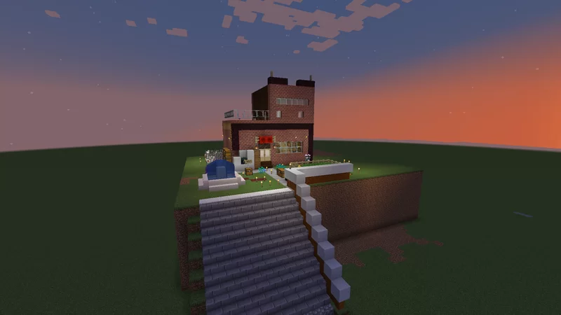 Rushia Minecraft House recreation Minecraft Map