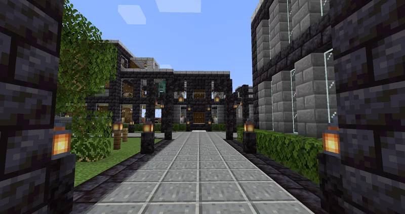 ZOMBIE apocalypse survival base. Minecraft Map