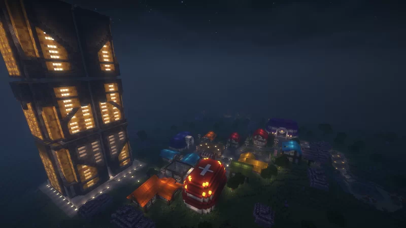 Map cobblemon village + Arene trainers + ModPack Minecraft Map