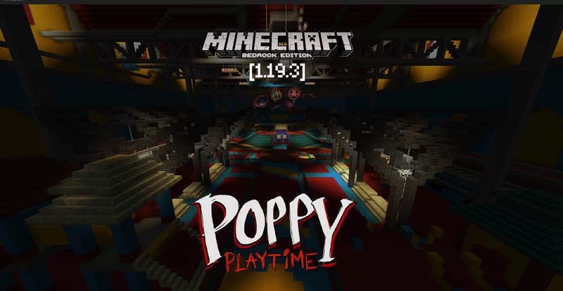 Poppy Playtime: Chapter 1 + 2 [1.19.3] (Bedrock Edition) Minecraft Map