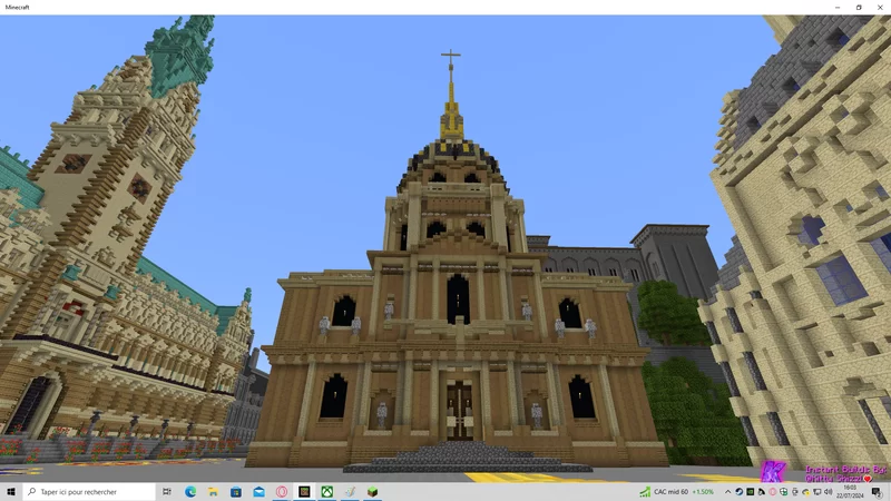 Hôtel des Invalides Minecraft Map