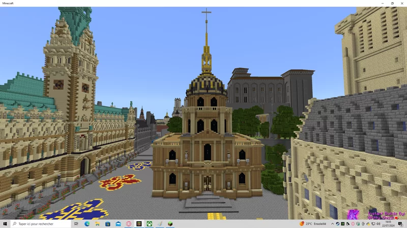 Hôtel des Invalides Minecraft Map