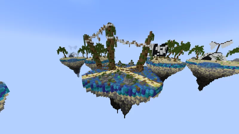 Bed Wars Map Pirate Minecraft Map