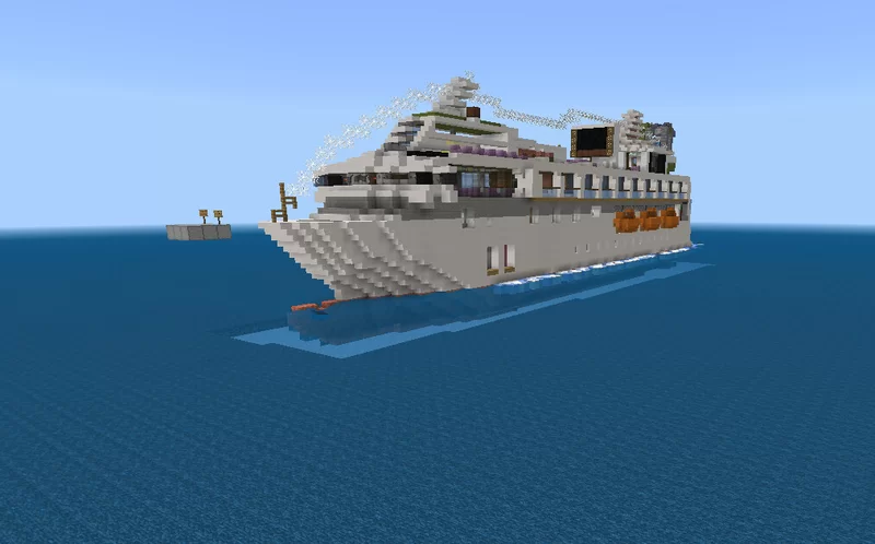 Liberty adventure! (Custom cruise ship) Minecraft Map