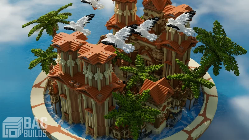 Lobby/Spawn Summer Theme Minecraft Map