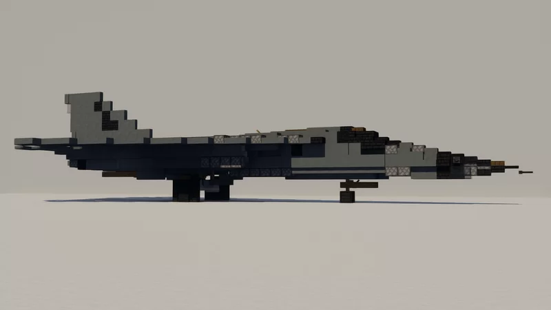 General Dynamics F-111C Aardvark [2:1 Scale] Minecraft Map