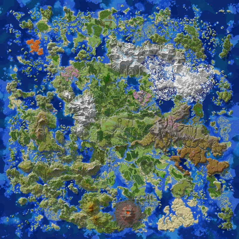 Qudalyxos, 8k, My Most Complex Survival World [1.20-1.21, survival ...