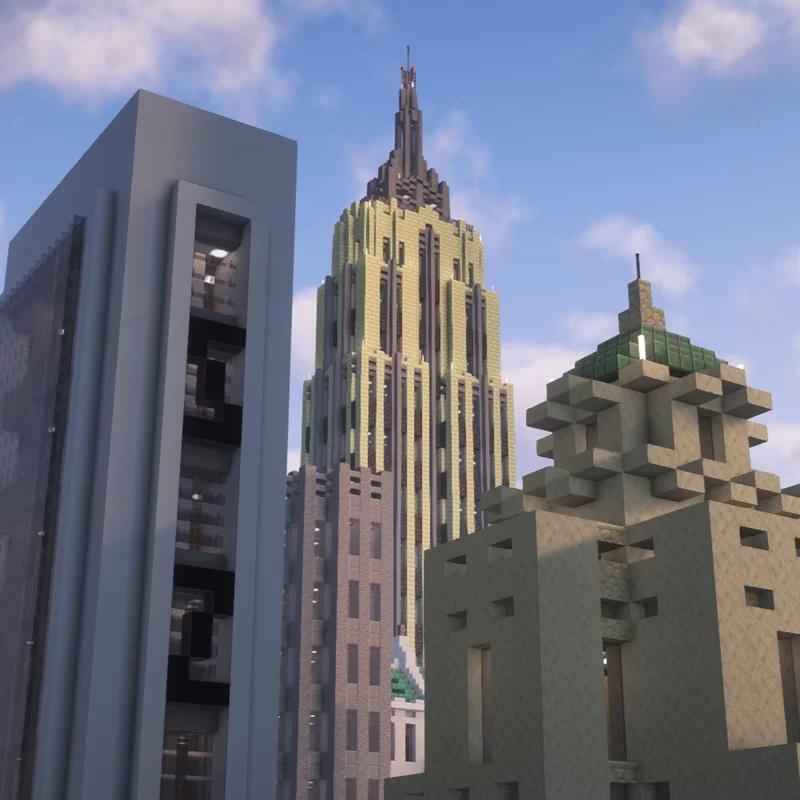 New Emerald City: Modern Day Minecraft Map