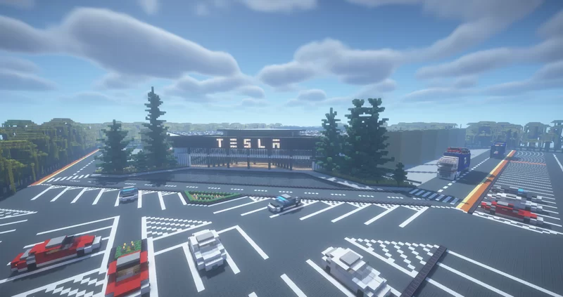Giga Factory Tesla Minecraft Map