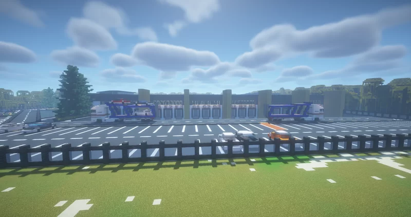 Giga Factory Tesla Minecraft Map