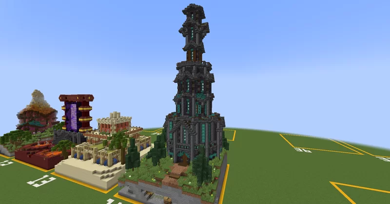 A Build A Day (21 Free Builds!!!) Minecraft Map