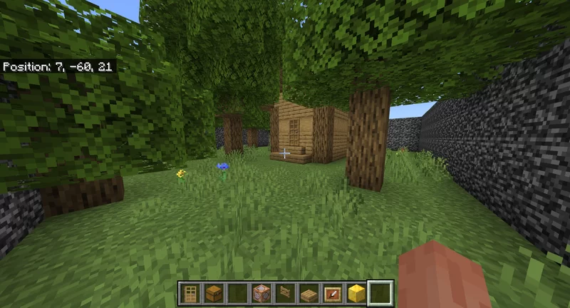 Find The Wood Blocks! Minecraft Map