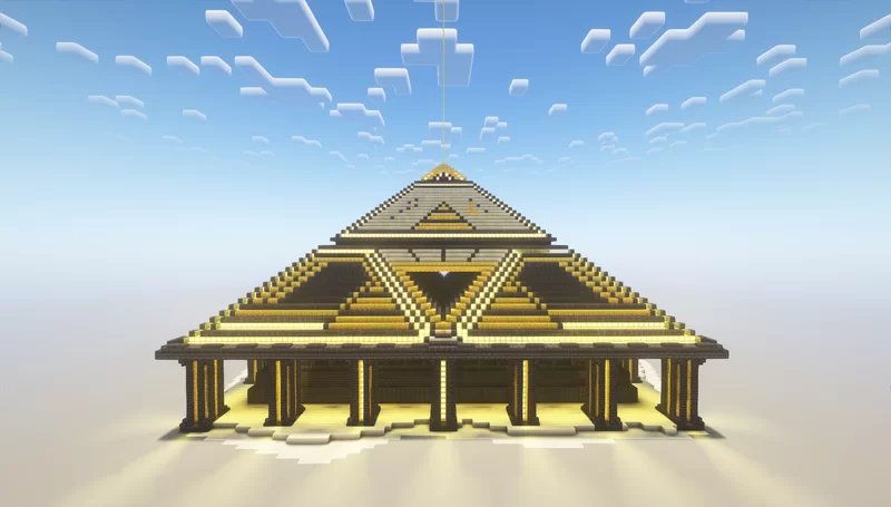 Cyber Pyramid Minecraft Map