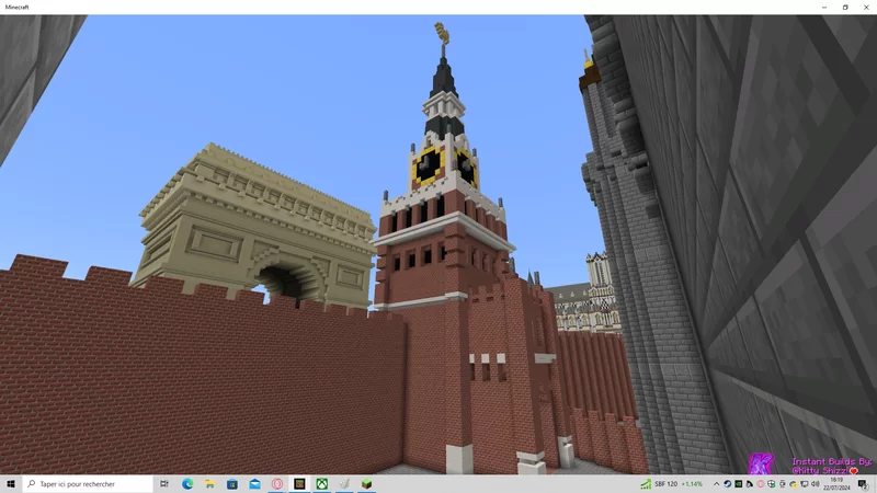Kremlin de Moscou Minecraft Map