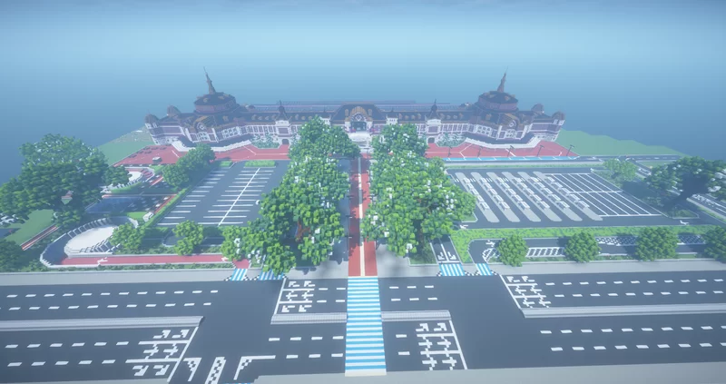 Train Station Oslo Minecraft Map