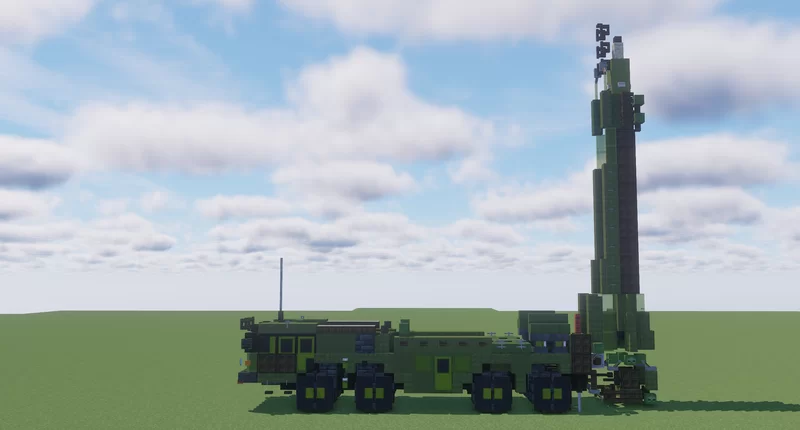 SS-1C Scud B (9K72 Elbrus) with MAZ-543 TEL Self-Propelled Ballistic ...